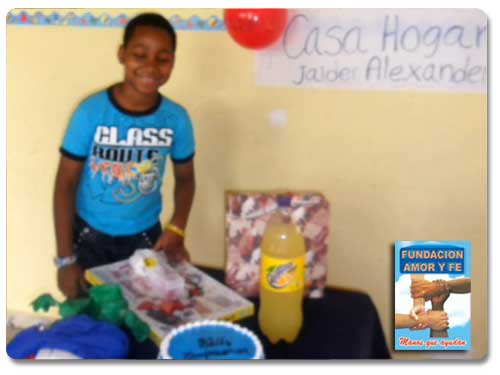 Ingreso de Jaider Valverde a la Casa Hogar - Fundación Amor y Fe ...